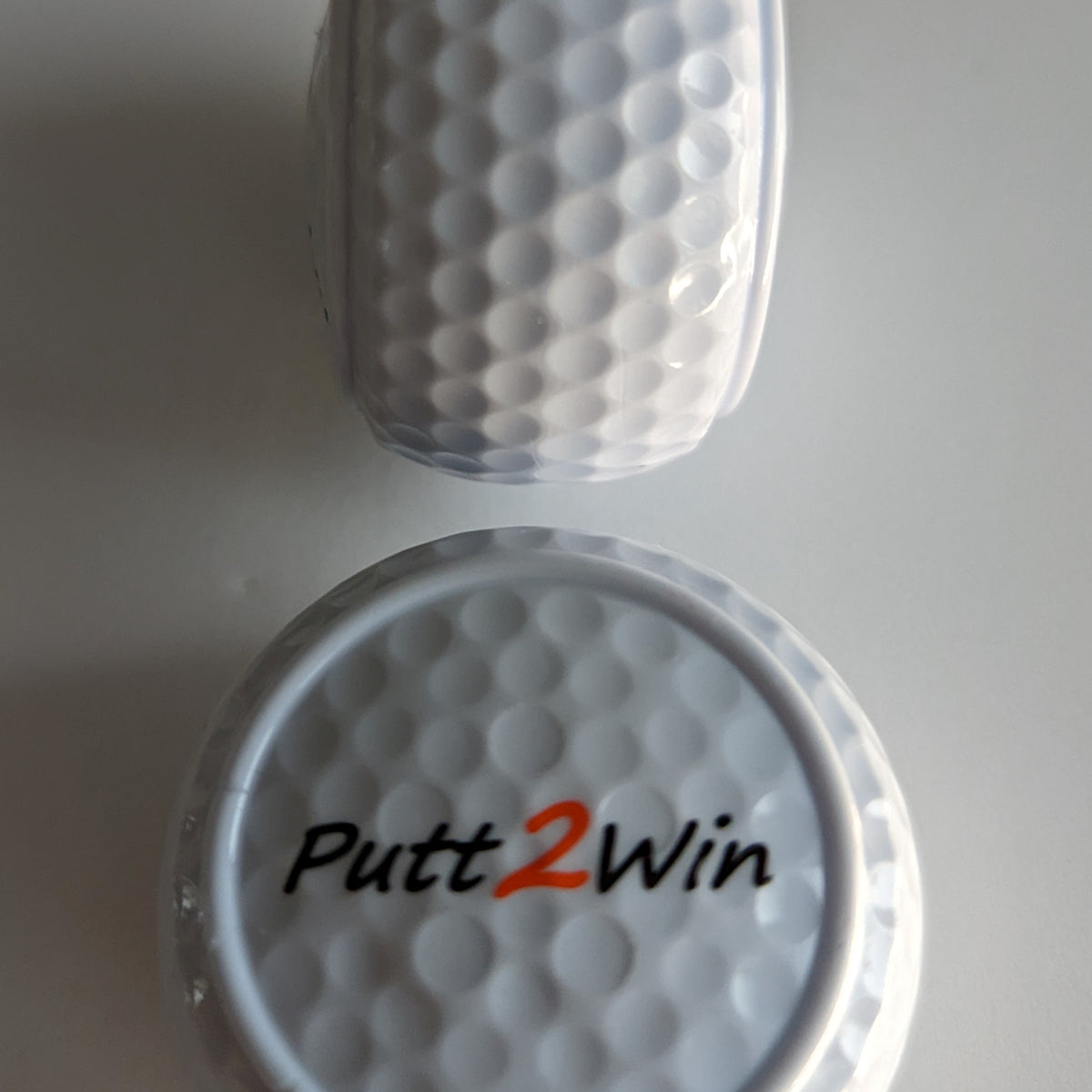 Putt2Win 2 Flat Golf Ball Putting Practice Aid